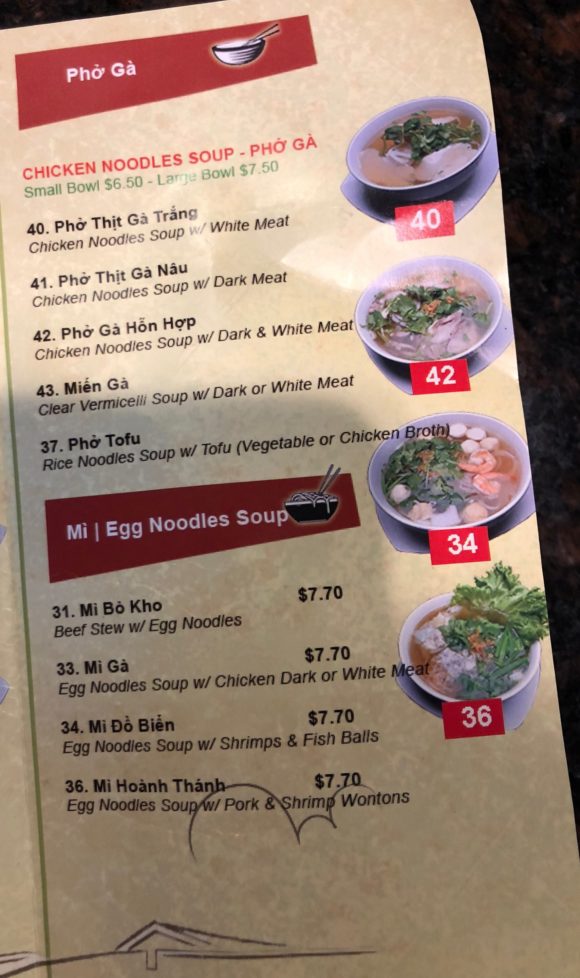 Saigon Pho & Grill Vietnamese Noodle House’s Menu – Menutex